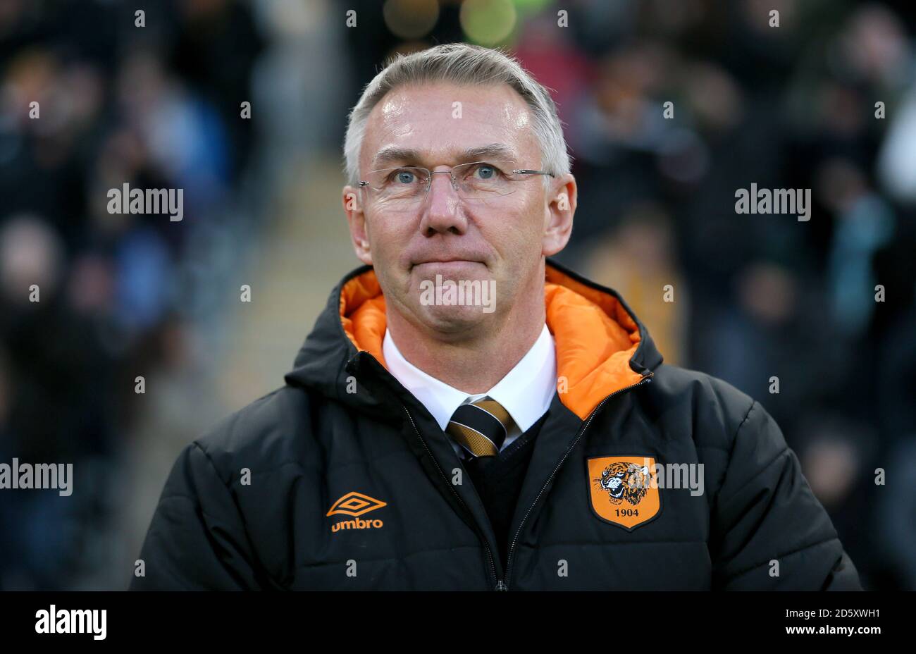 Hull City manager Nigel Adkins Stock Photo - Alamy