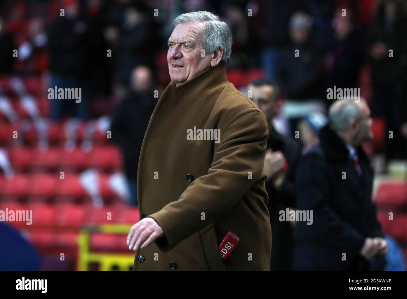 Charlton Athletic former players and Directors receive a commemorative ...