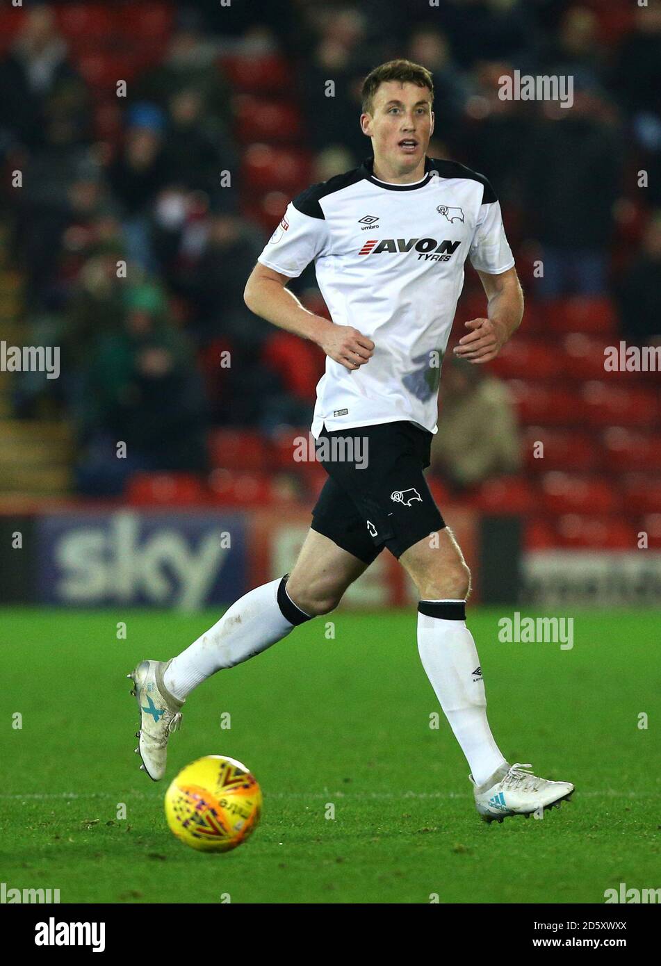 Derby County's Craig Forsyth Stock Photo - Alamy