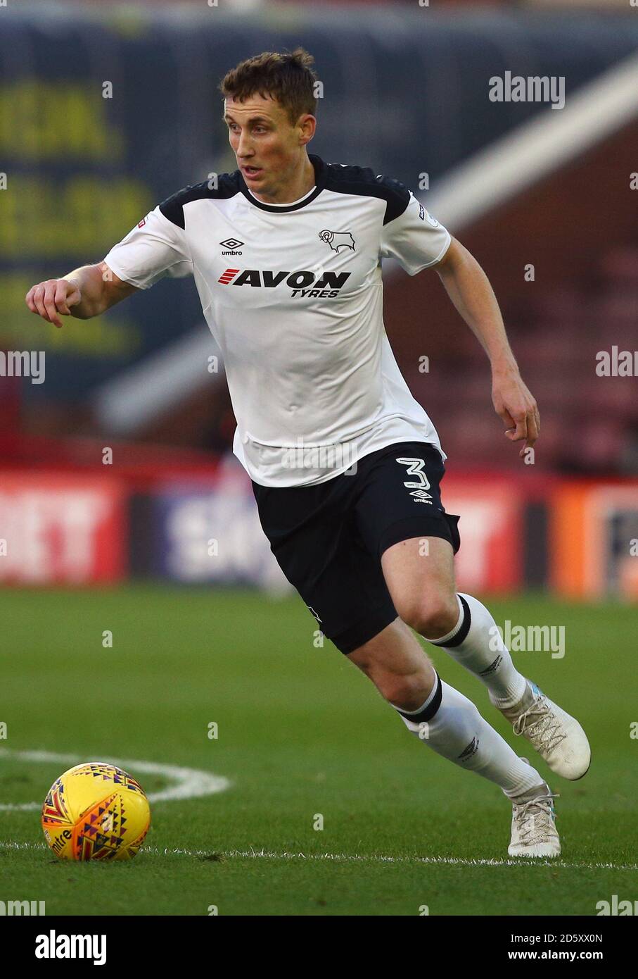 Derby County's Craig Forsyth Stock Photo - Alamy