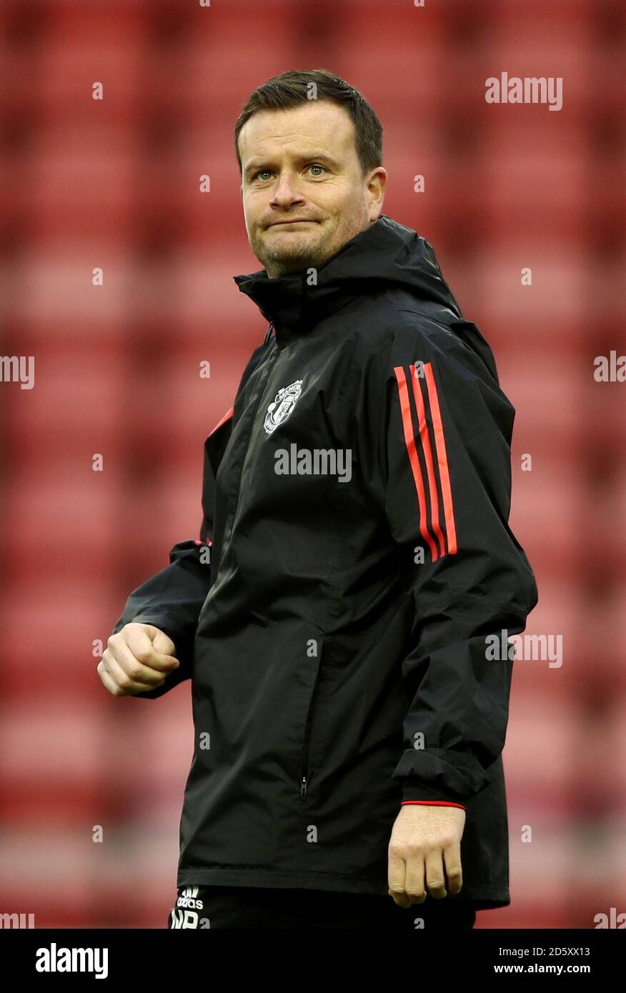 Manchester United coach Neil Ryan Stock Photo - Alamy