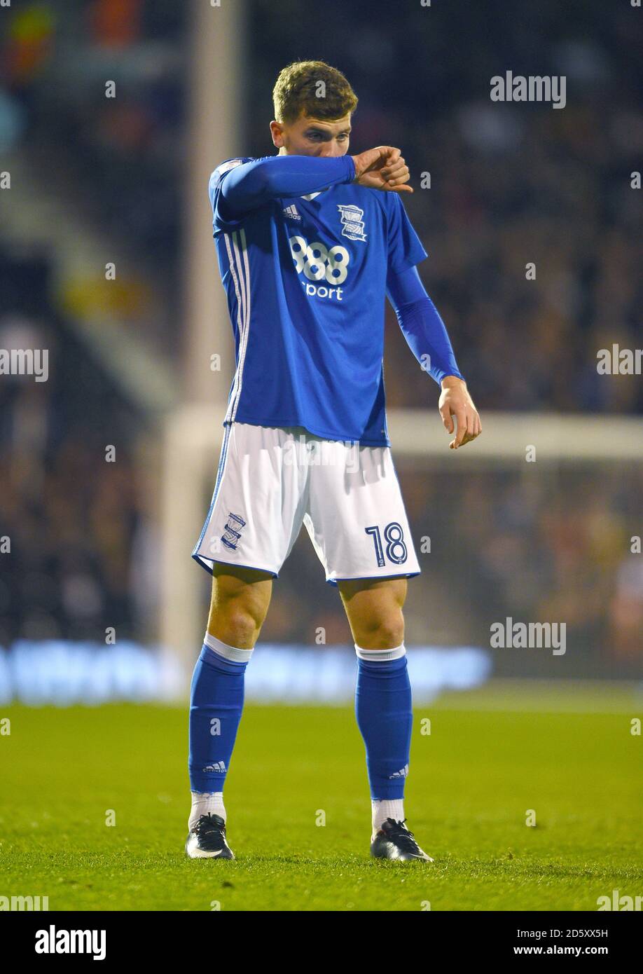 Sam Gallagher, Birmingham City Stock Photo - Alamy