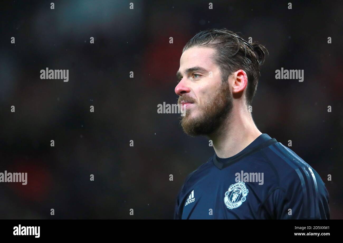 Manchester United goalkeeper David De Gea Stock Photo - Alamy