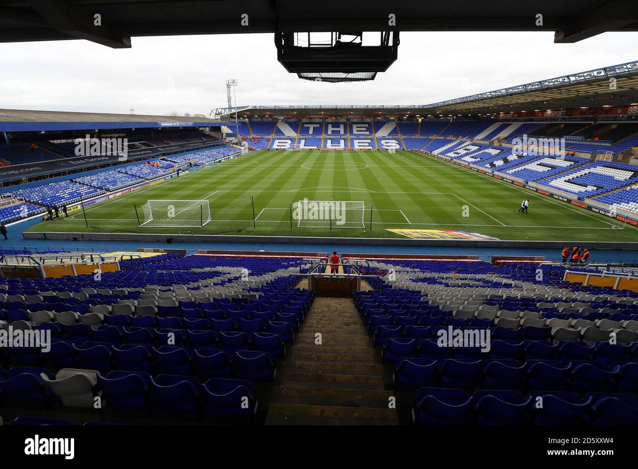 General view of Birmingham City's St Andrew's stadium Stock Photo - Alamy