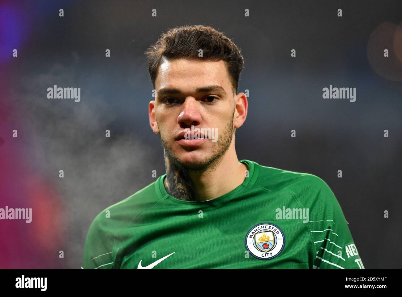 Manchester City goalkeeper Ederson Stock Photo - Alamy
