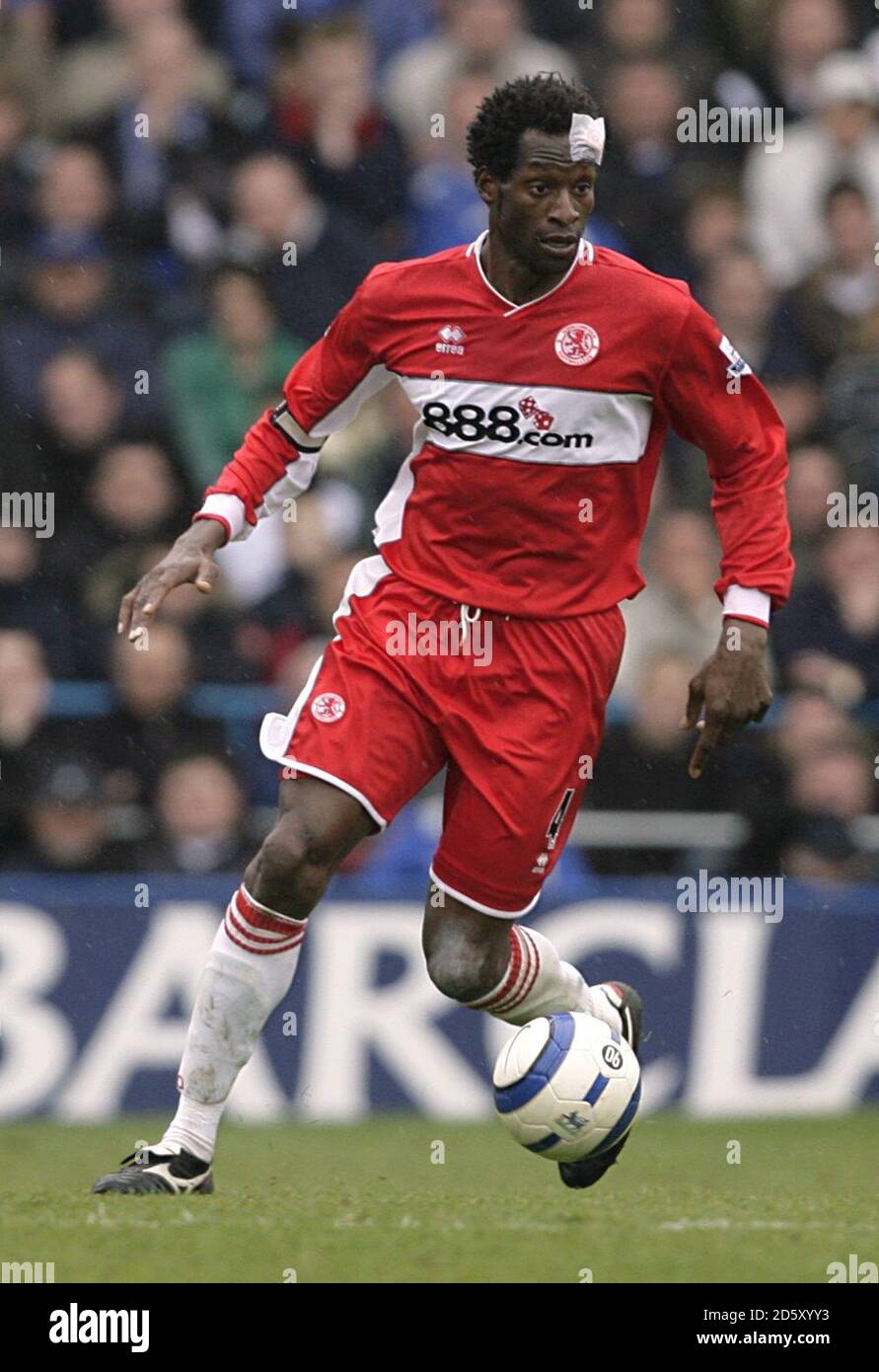 Ugo Ehiogu, Middlesbrough Stock Photo - Alamy