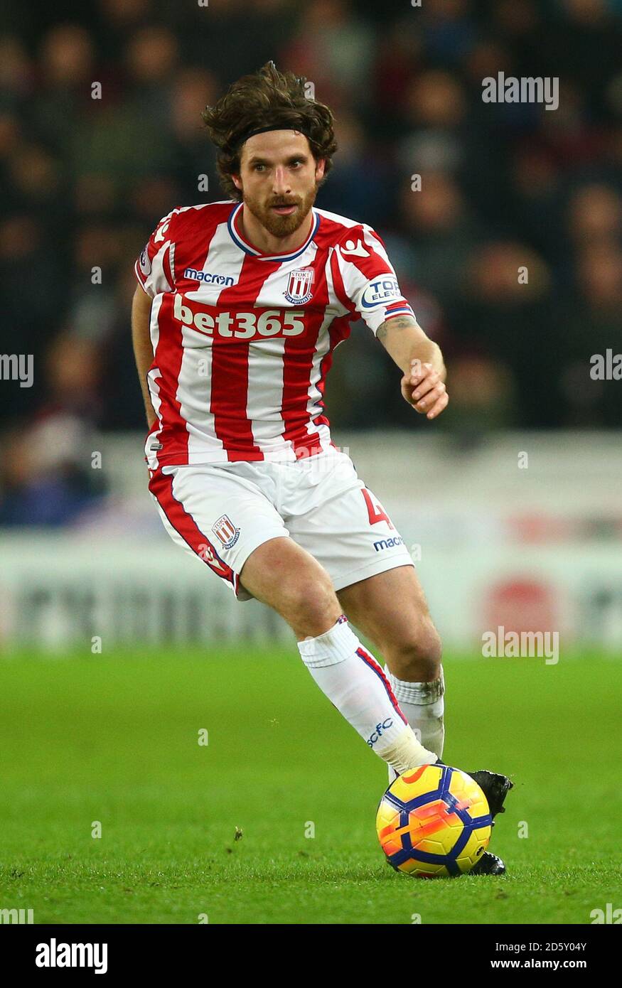 Stoke City's Joe Allen Stock Photo - Alamy