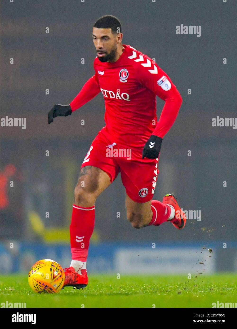 Charlton Athletic's Leon Best Stock Photo - Alamy