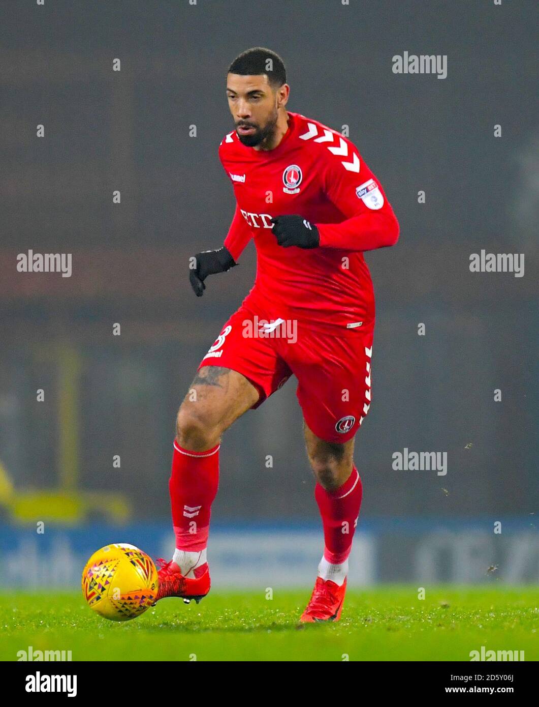 Charlton Athletic's Leon Best Stock Photo - Alamy