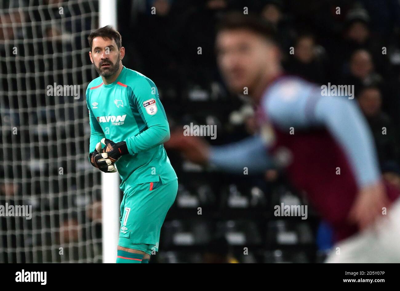 Derby County goalkeeper Scott Carson Stock Photo - Alamy