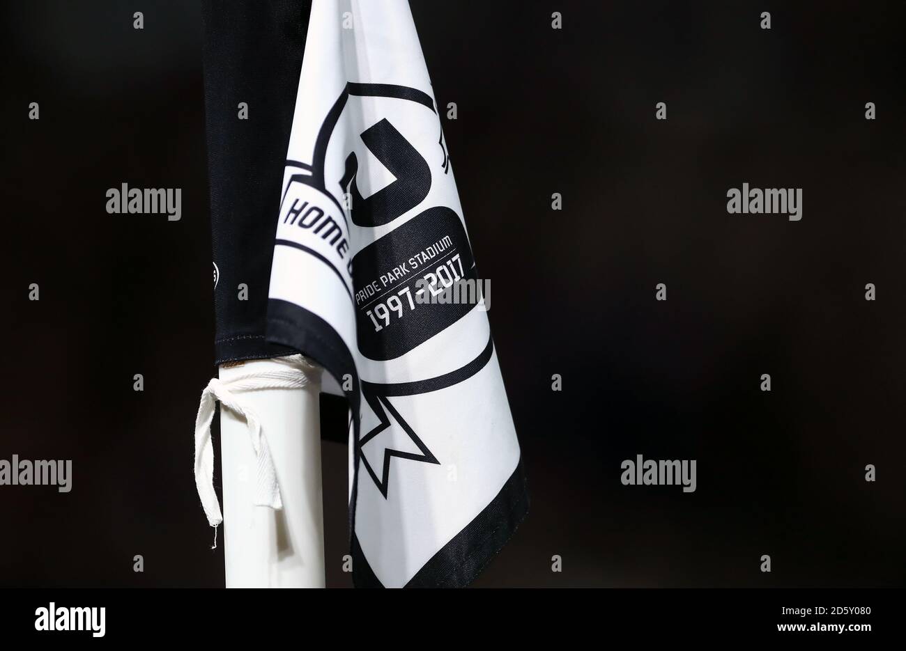 A derby county corner flag hi-res stock photography and images - Alamy
