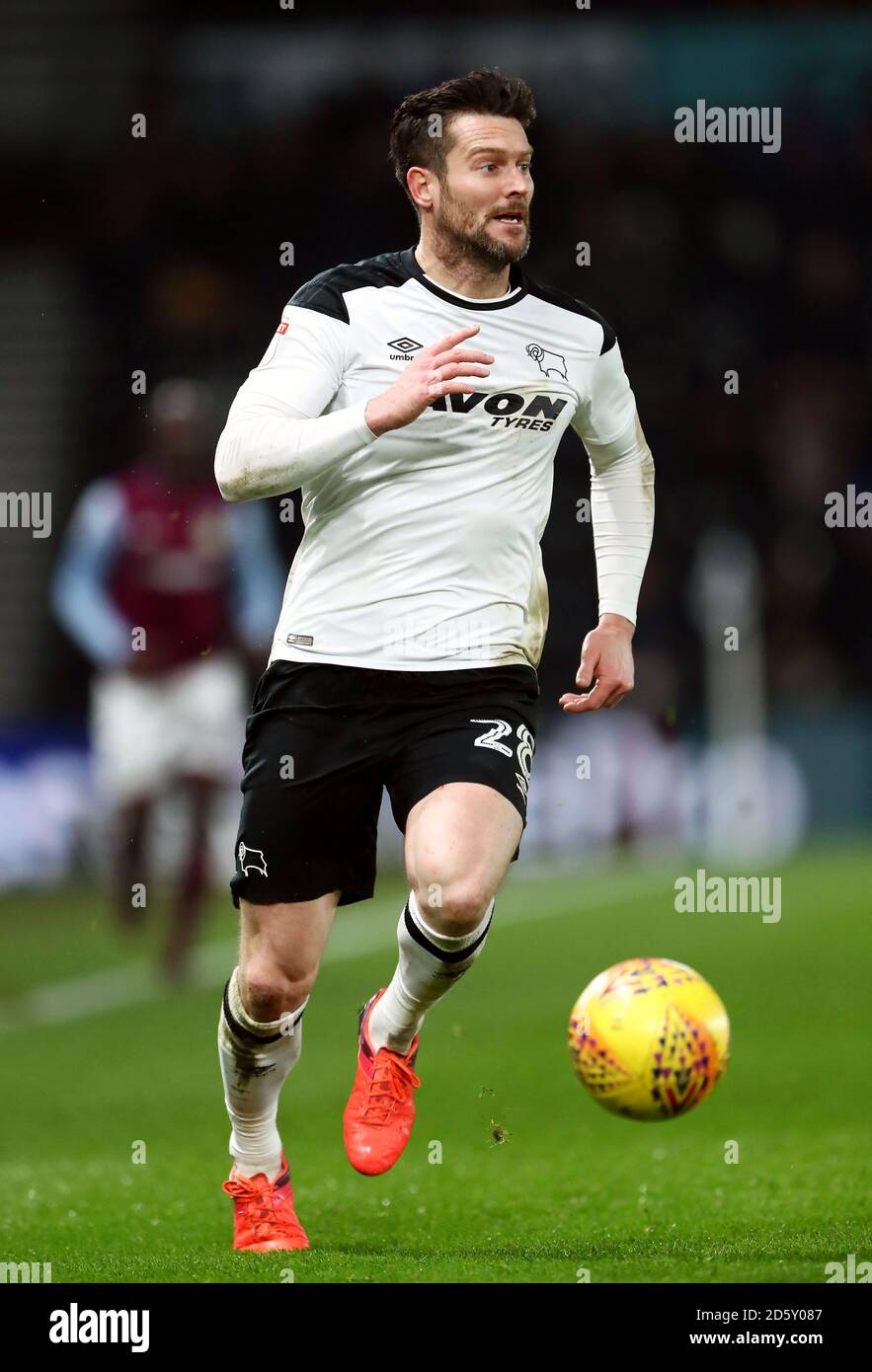 Derby County's David Nugent Stock Photo - Alamy