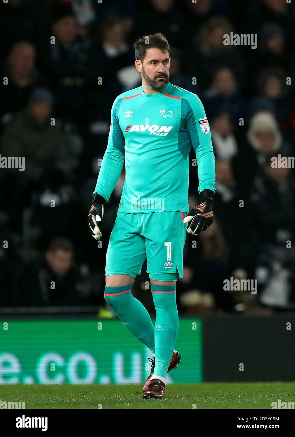 Derby County goalkeeper Scott Carson Stock Photo - Alamy