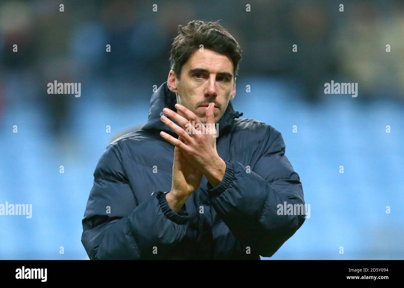 Coventry City's Peter Vincenti applauds the fans after the final ...