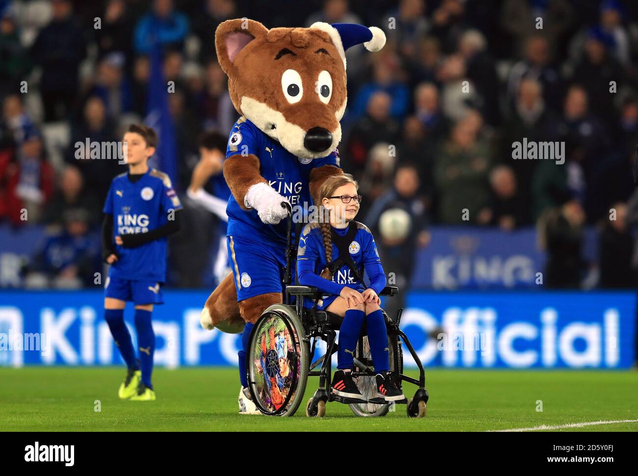 Leicester city mascot hi-res stock photography and images - Alamy