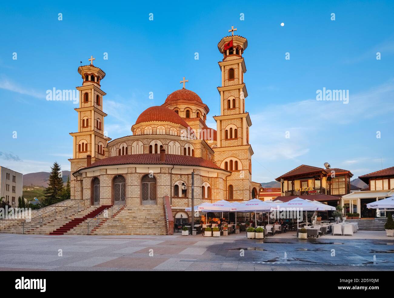 Albania city korca hi-res stock photography and images - Alamy