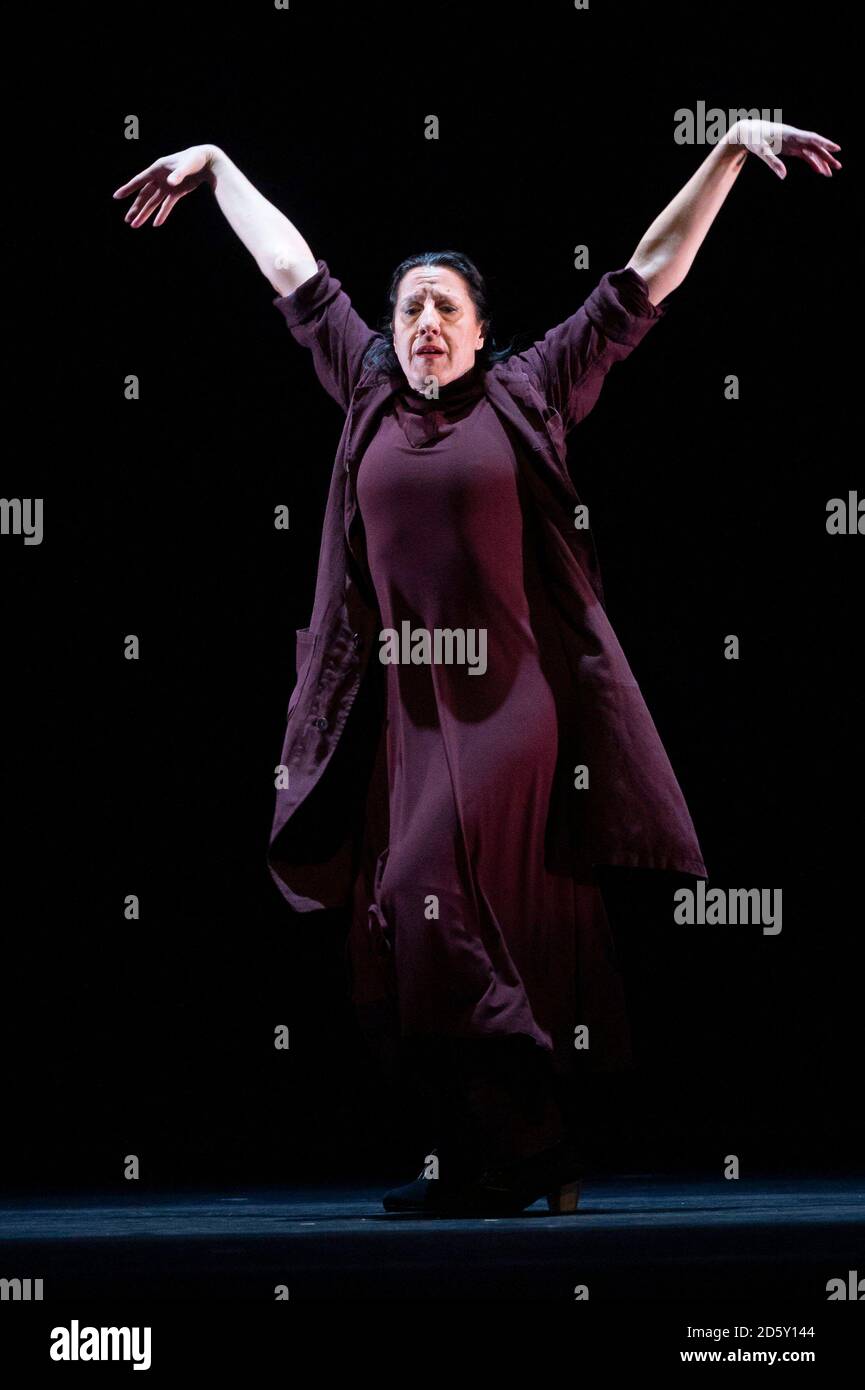 Spanish dancer and choreographer Maria Pages performs the show ...