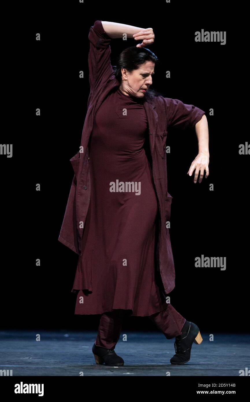 Spanish dancer and choreographer Maria Pages performs the show ...