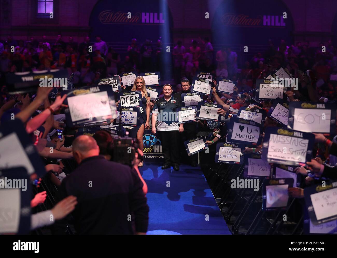 Martin Schindler during day seven of the William Hill World Darts ...