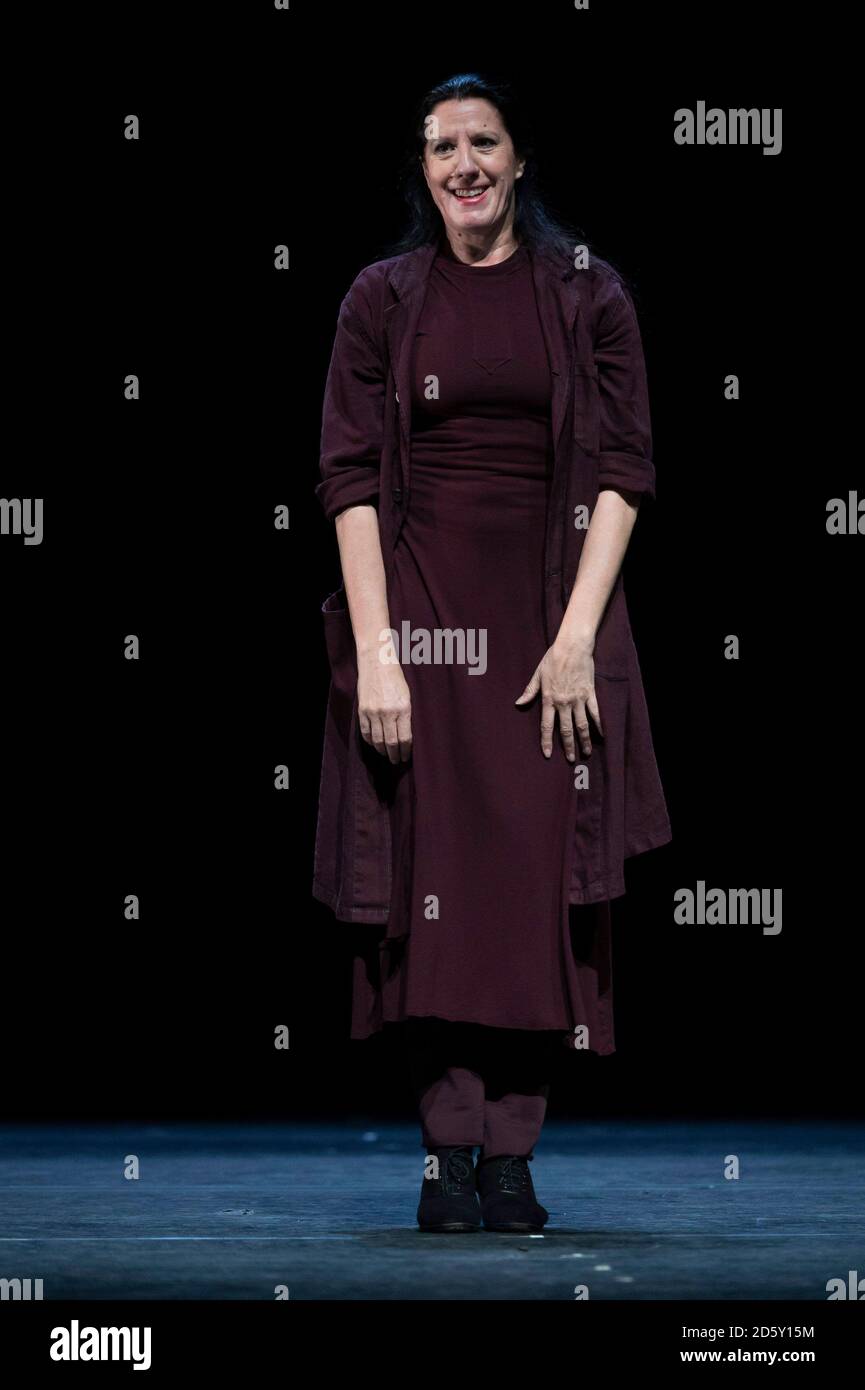 Spanish dancer and choreographer Maria Pages performs the show ...