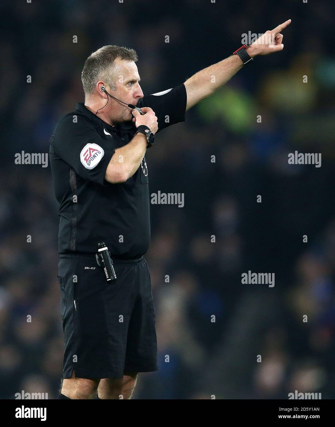 Match referee Jonathan Moss Stock Photo - Alamy