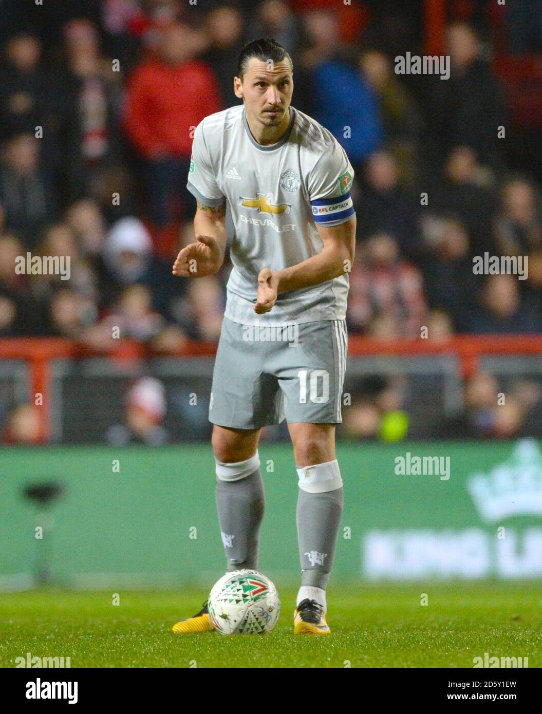 Manchester United's Zlatan Ibrahimovic Stock Photo - Alamy