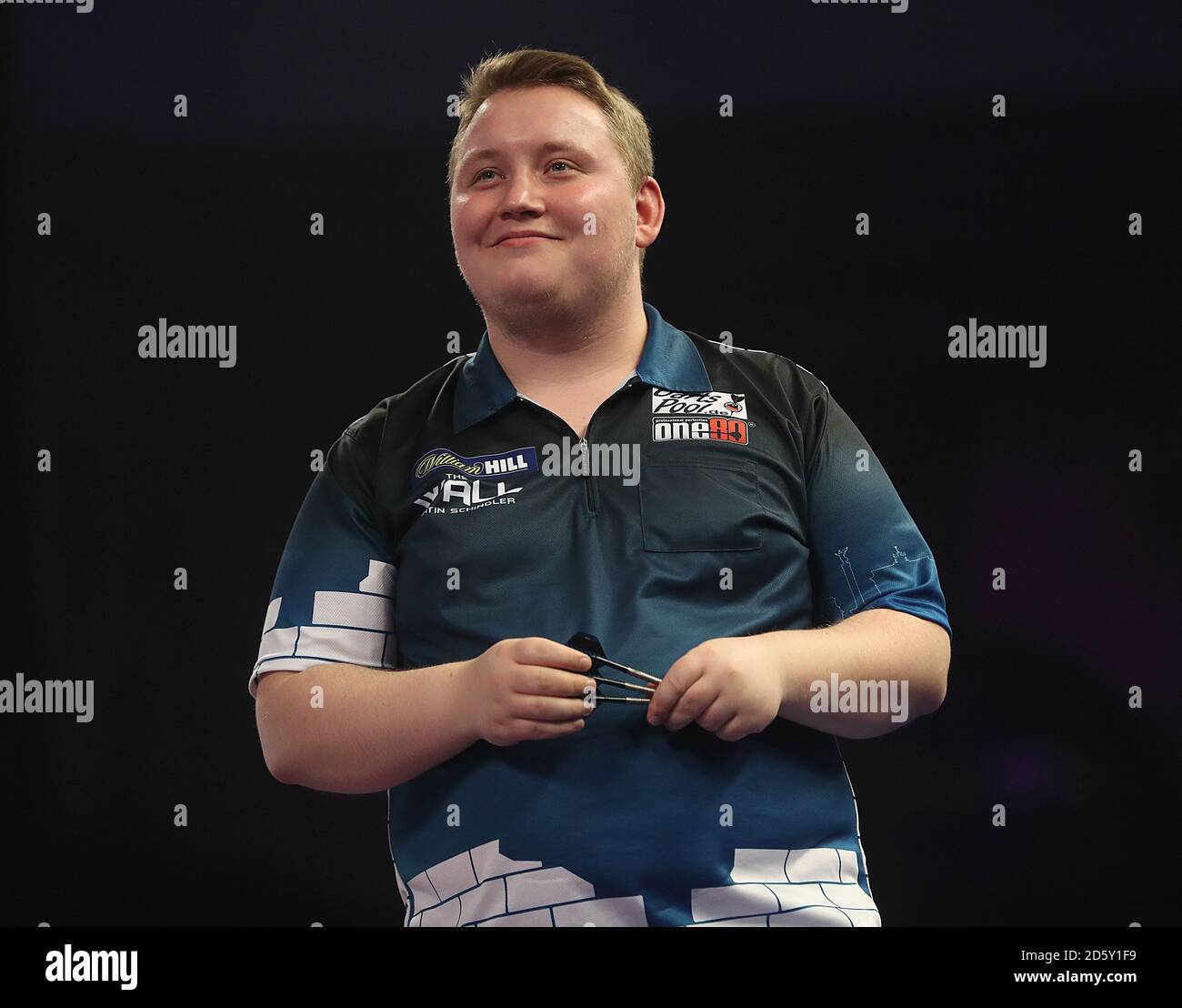 Martin Schindler during day seven of the William Hill World Darts ...