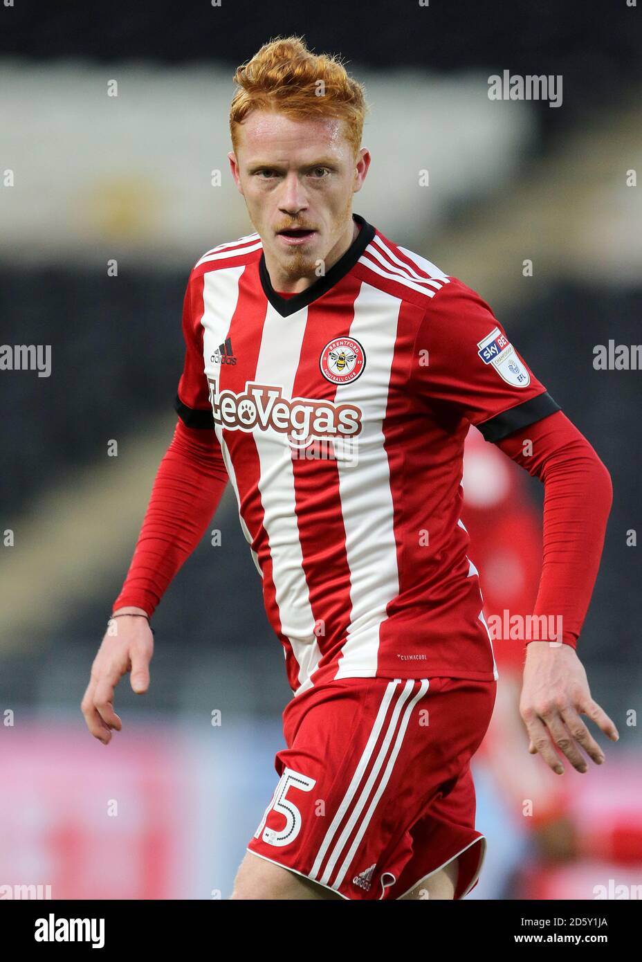 Brentford's Ryan Woods Stock Photo - Alamy