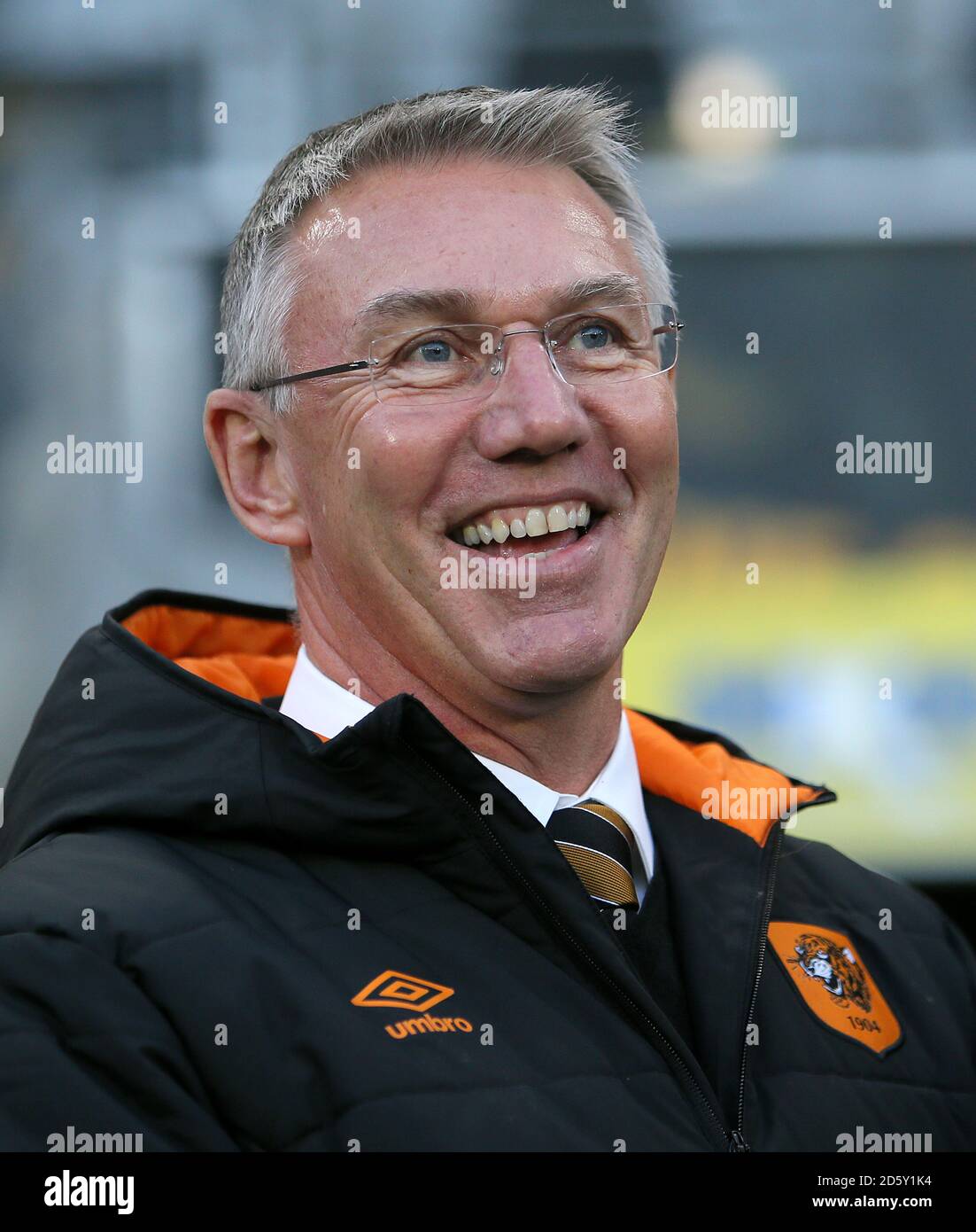 Hull City manager Nigel Adkins Stock Photo - Alamy