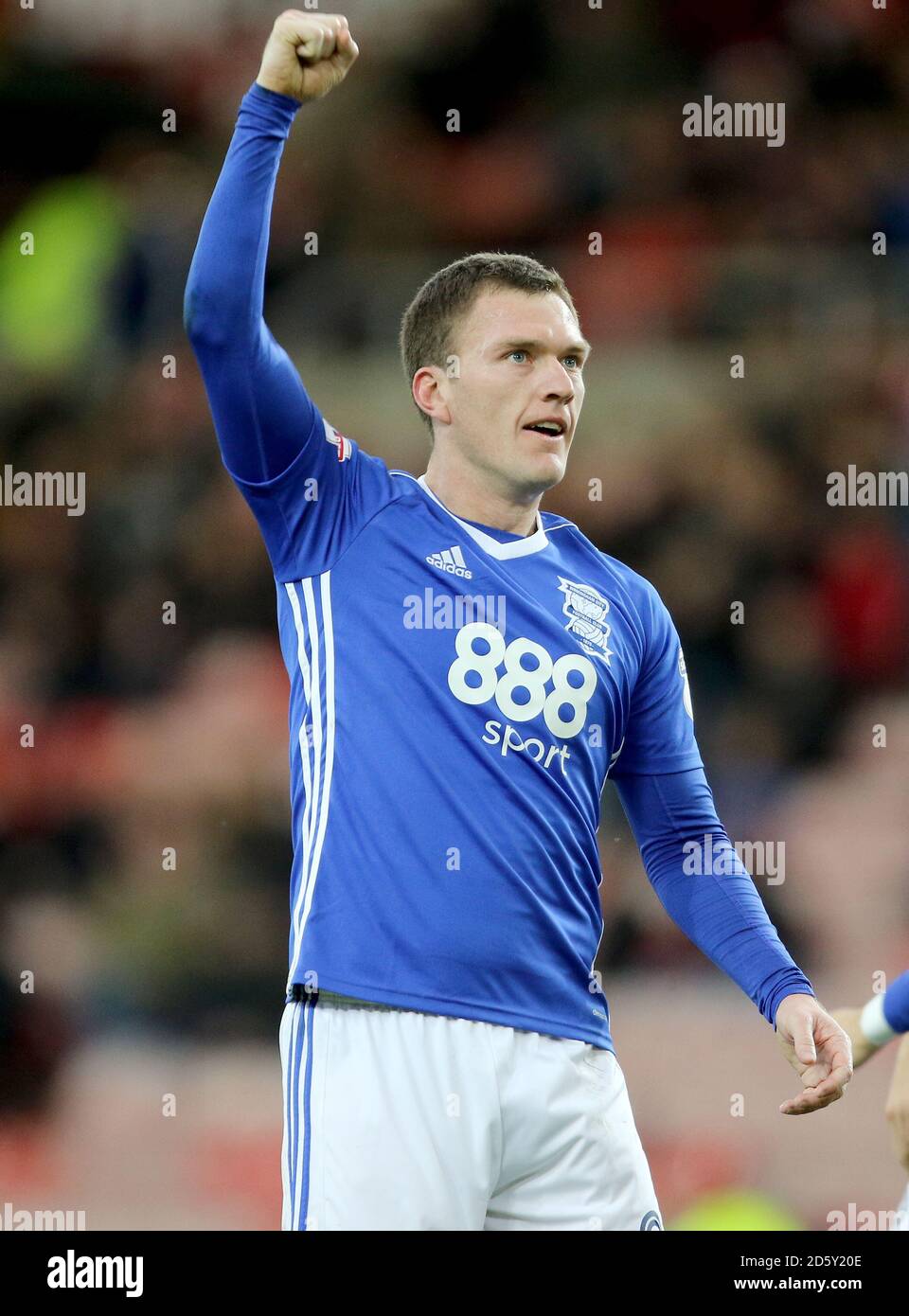 Birmingham City's Craig Gardner celebrates Stock Photo - Alamy