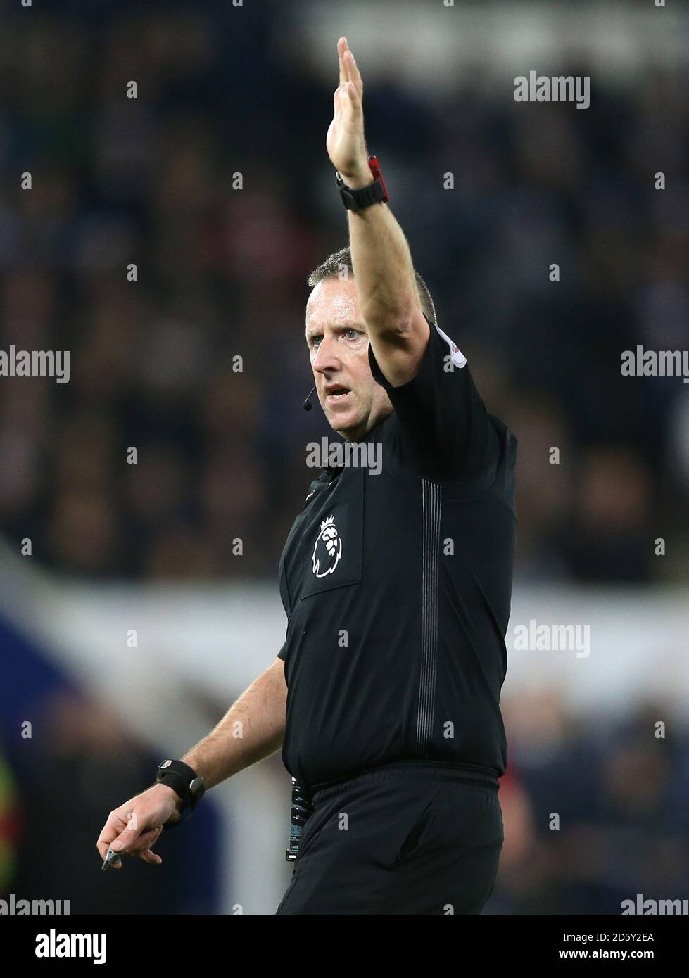 Referee Jonathan Moss Stock Photo - Alamy