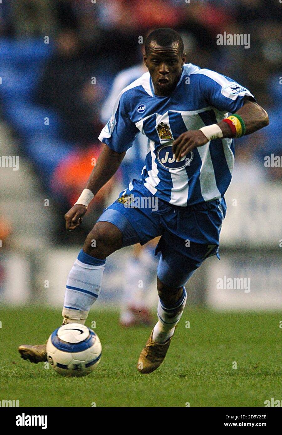 Henri Camara, Wigan Athletic Stock Photo - Alamy