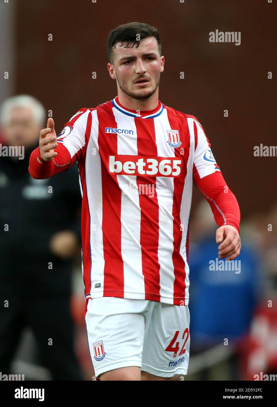 Stoke City's Tom Edwards Stock Photo - Alamy