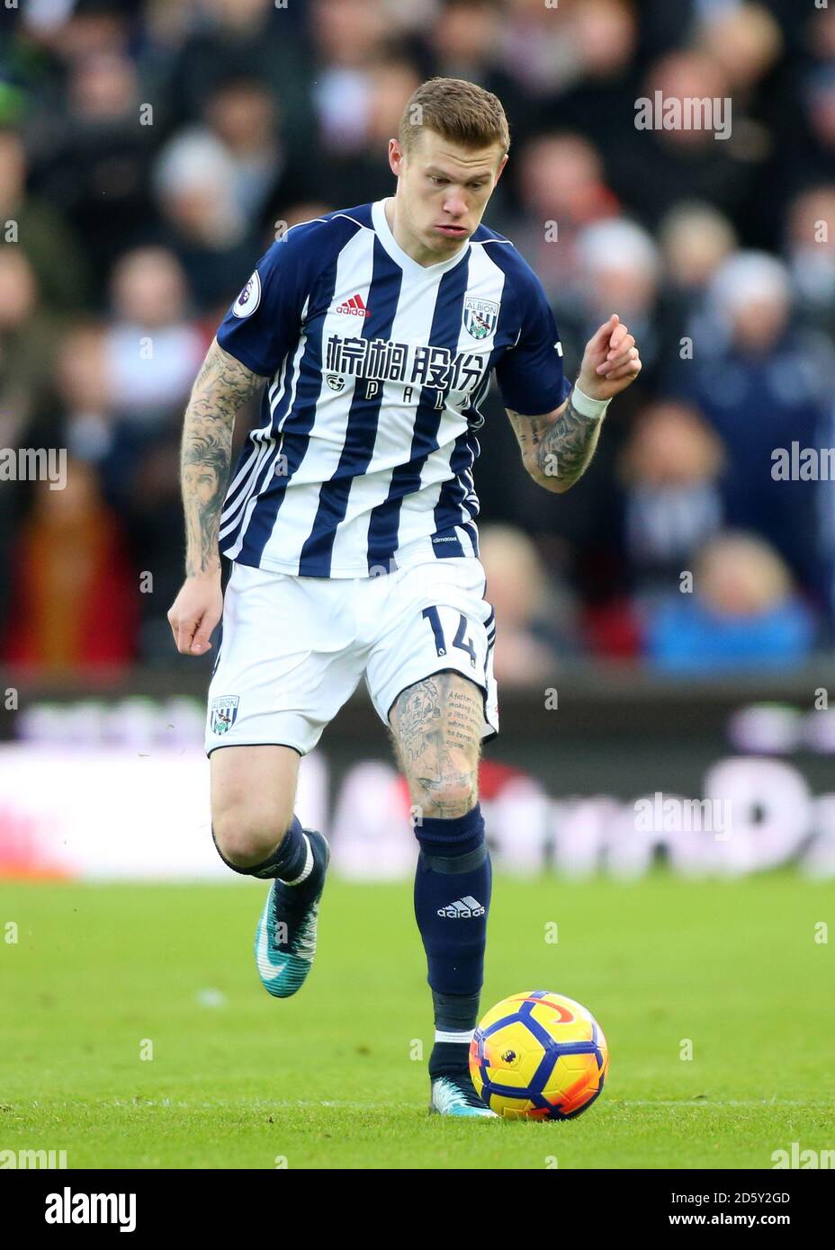 West Bromwich Albion's James McClean Stock Photo - Alamy