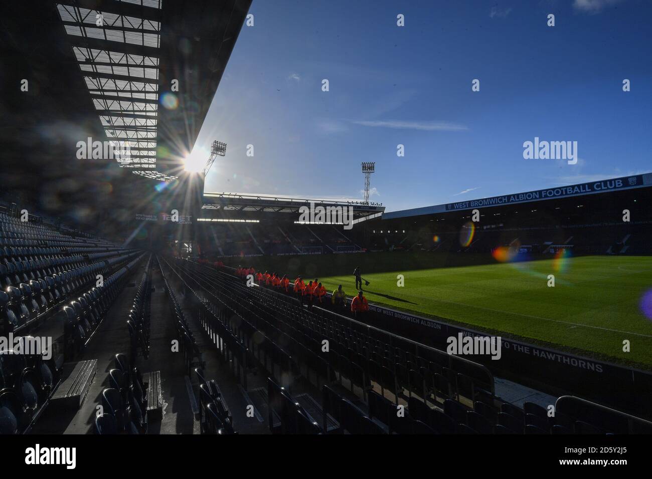A General view of The Hawthorns Stock Photo - Alamy