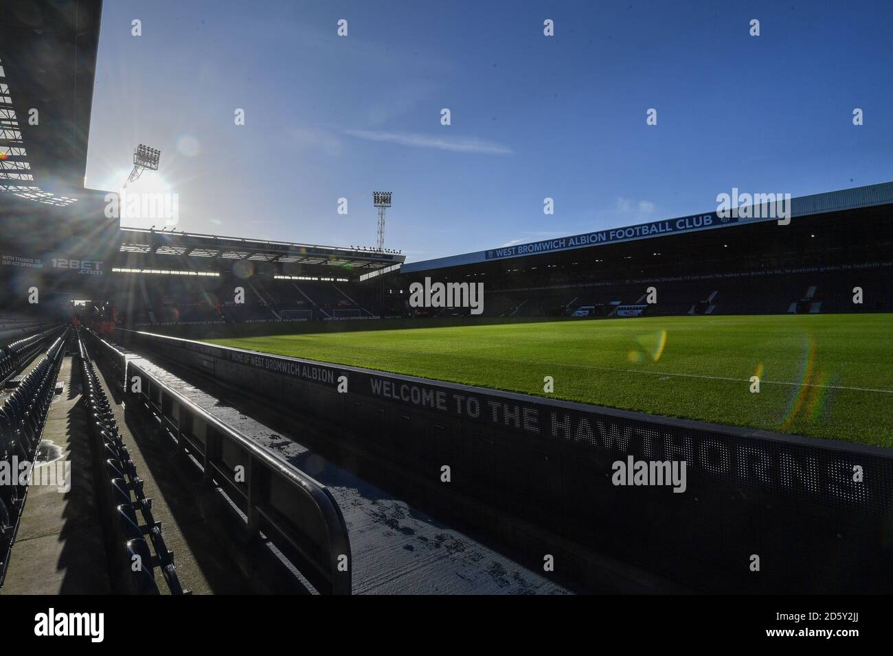 General view of The Hawthorns prior to the match Stock Photo - Alamy