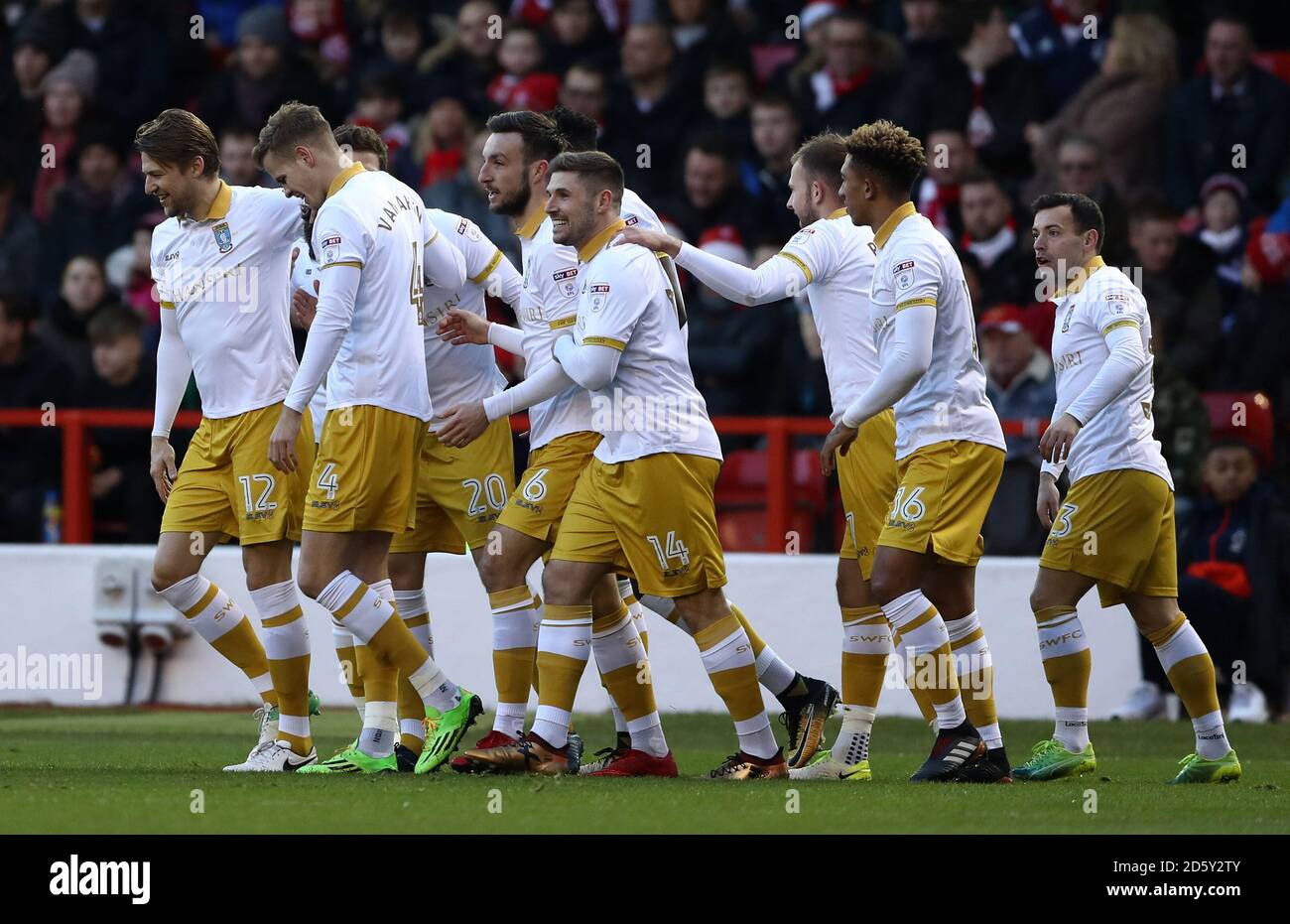 Sheffield Wednesday's Adam Reach celebrates scoring his side's first ...