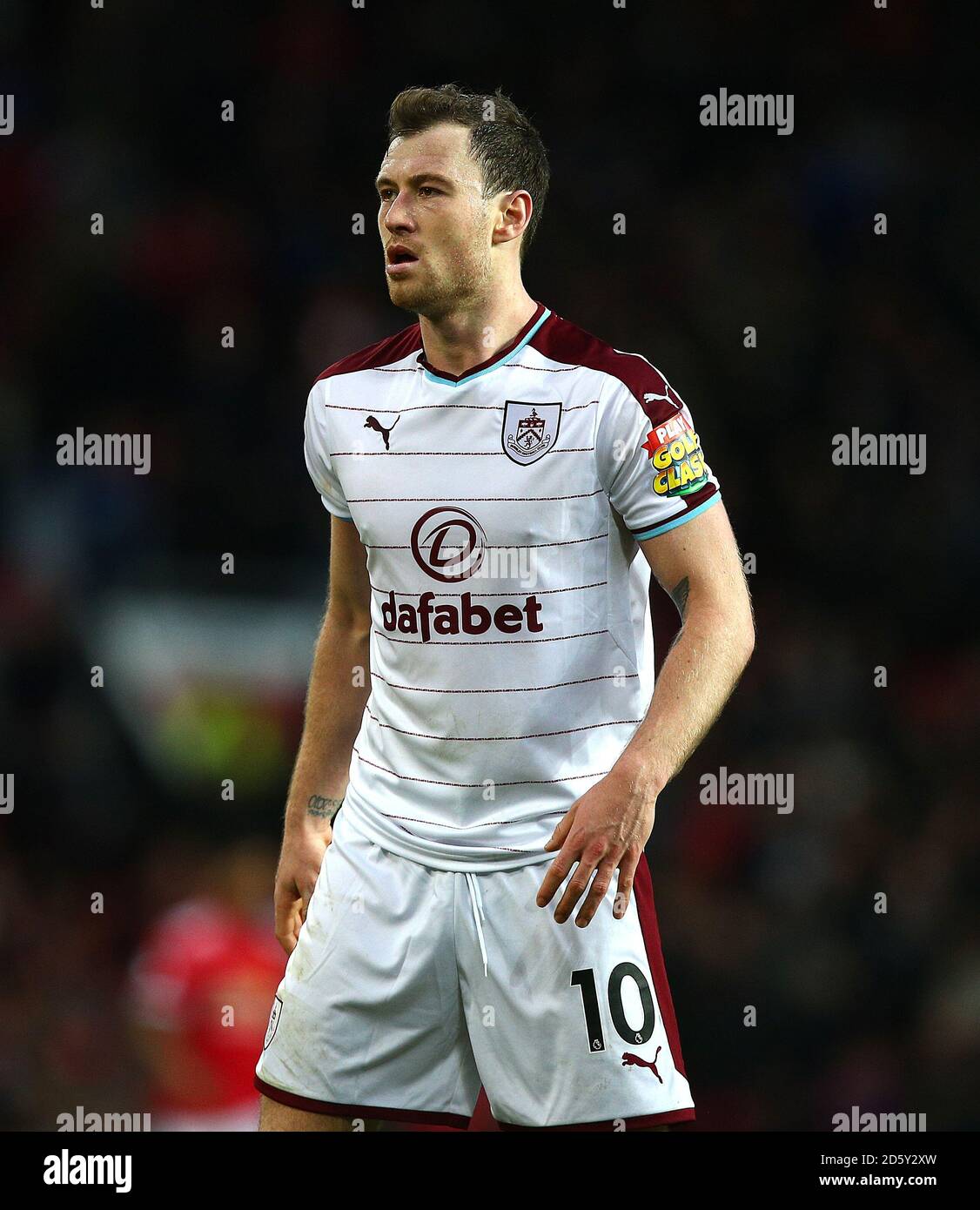 Burnley's Ashley Barnes Stock Photo - Alamy