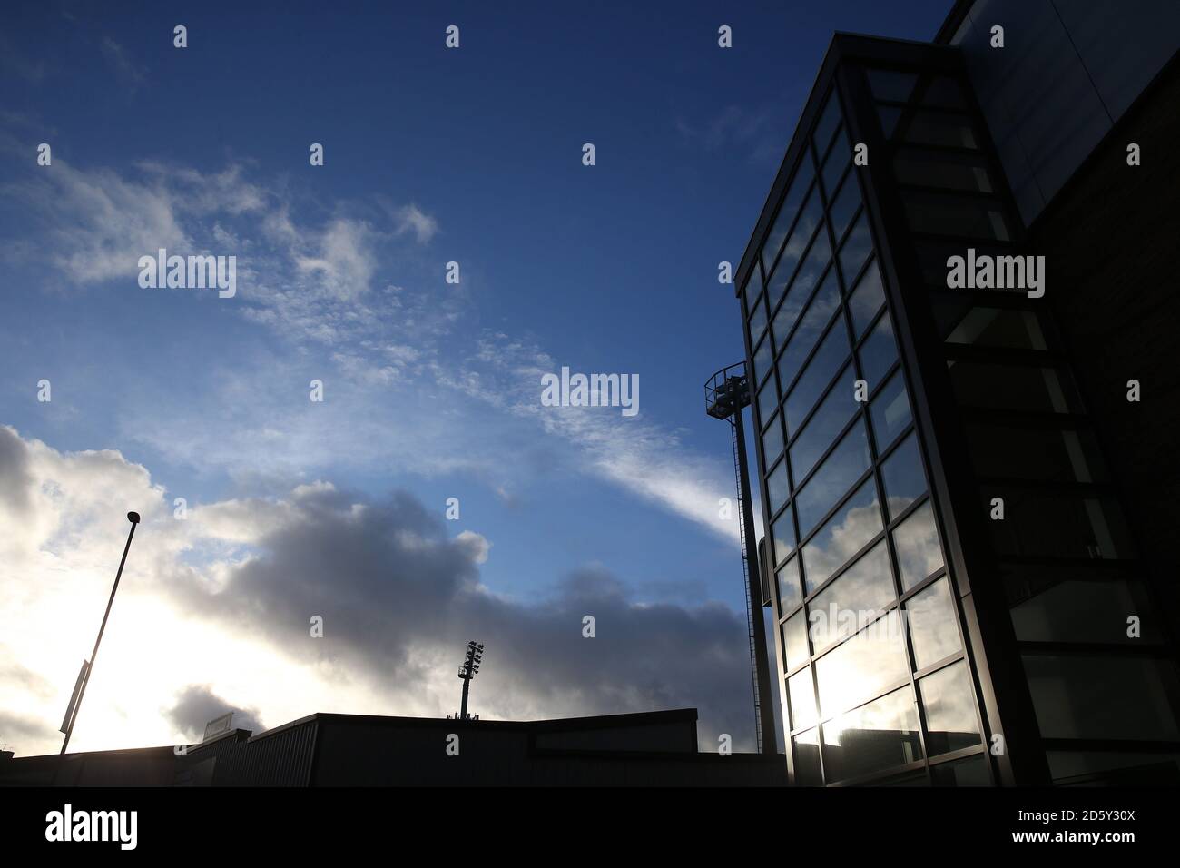 Vale Park before Port Vale's and Coventry City's match at Vale Park ...