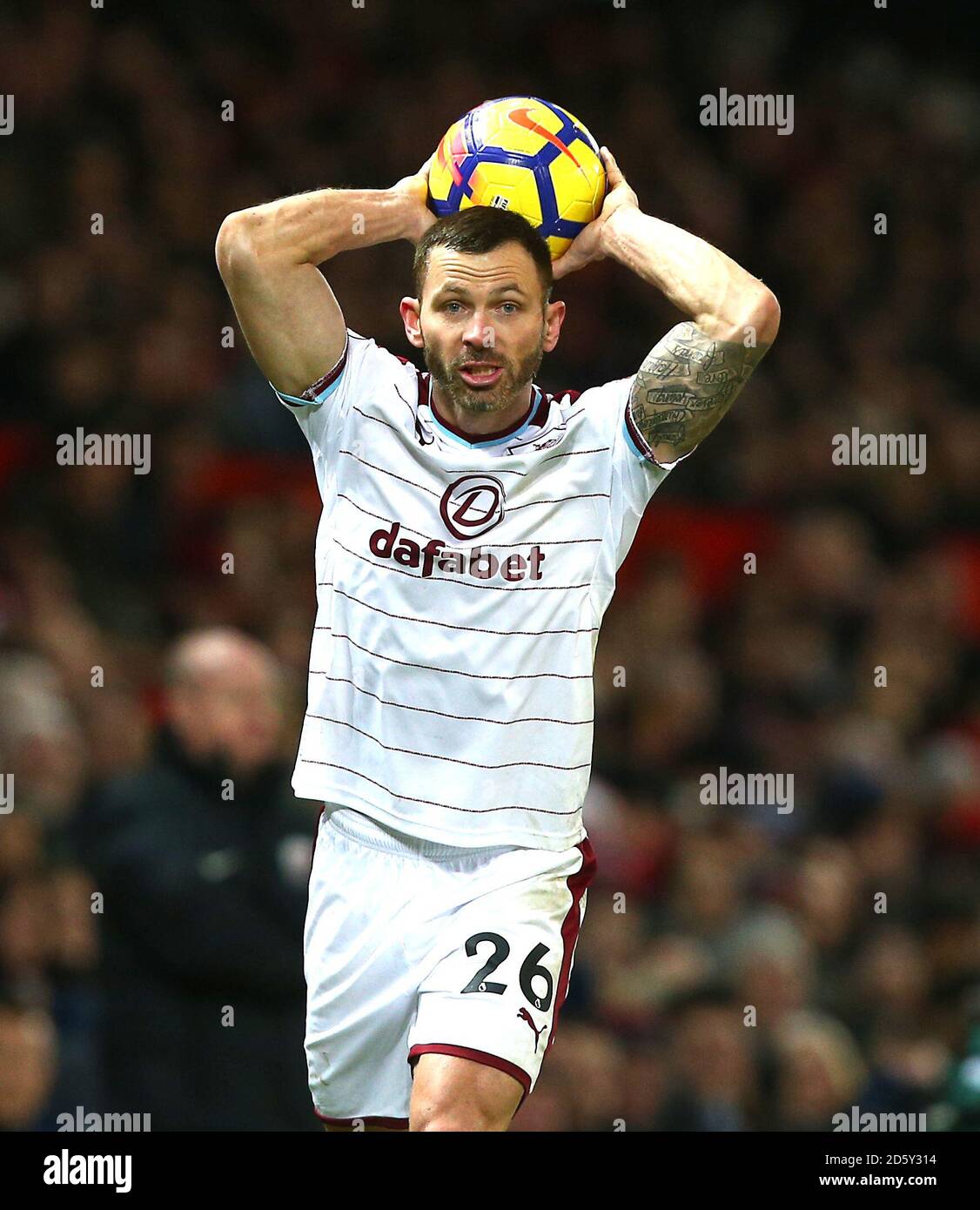 Burnley's Phil Bardsley Stock Photo - Alamy