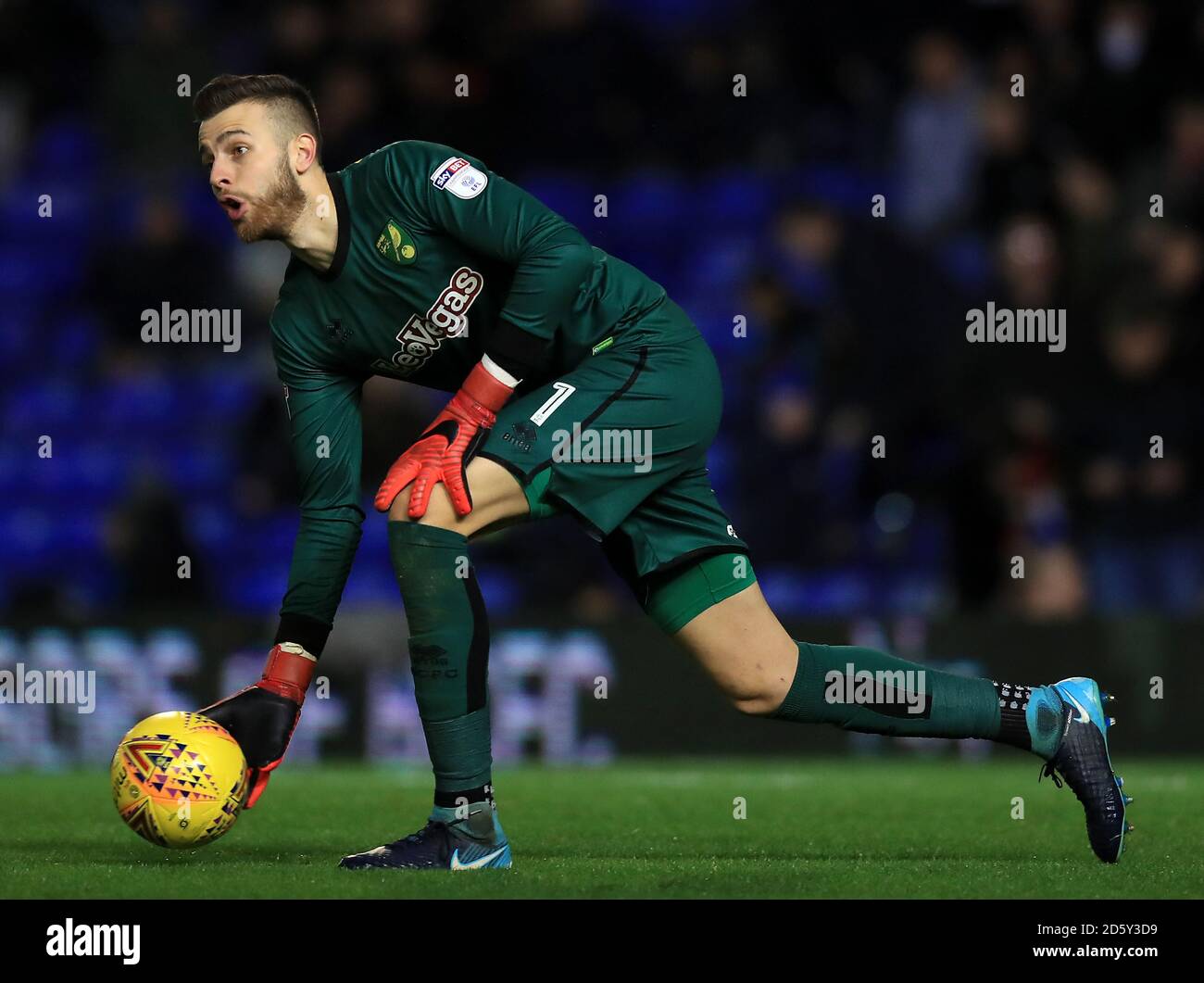Norwich City goalkeeper Angus Gunn Stock Photo - Alamy