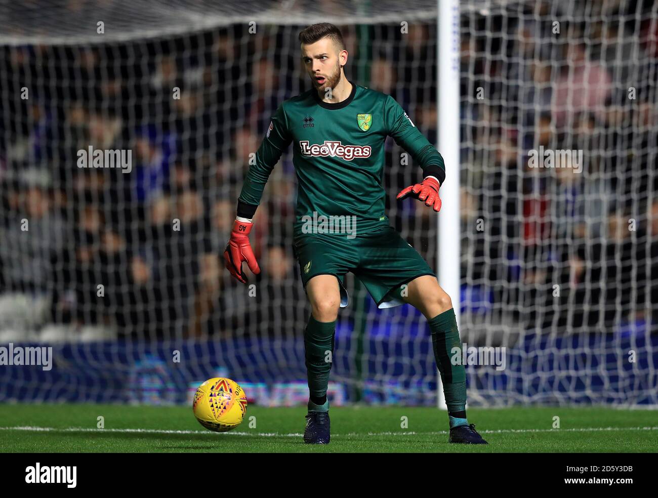 Norwich City goalkeeper Angus Gunn Stock Photo - Alamy