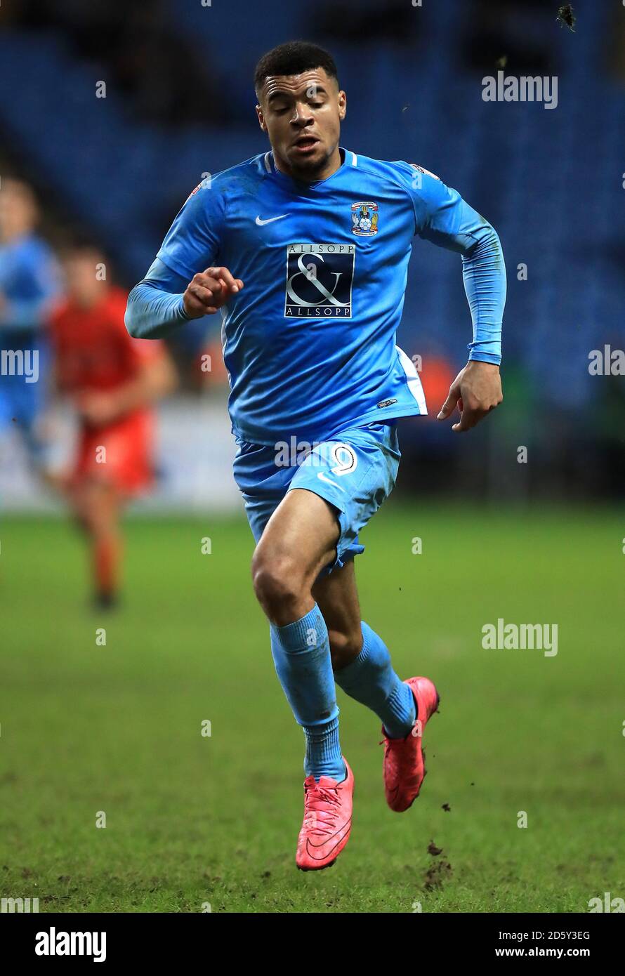 Maxime Biamou, Coventry City Stock Photo - Alamy