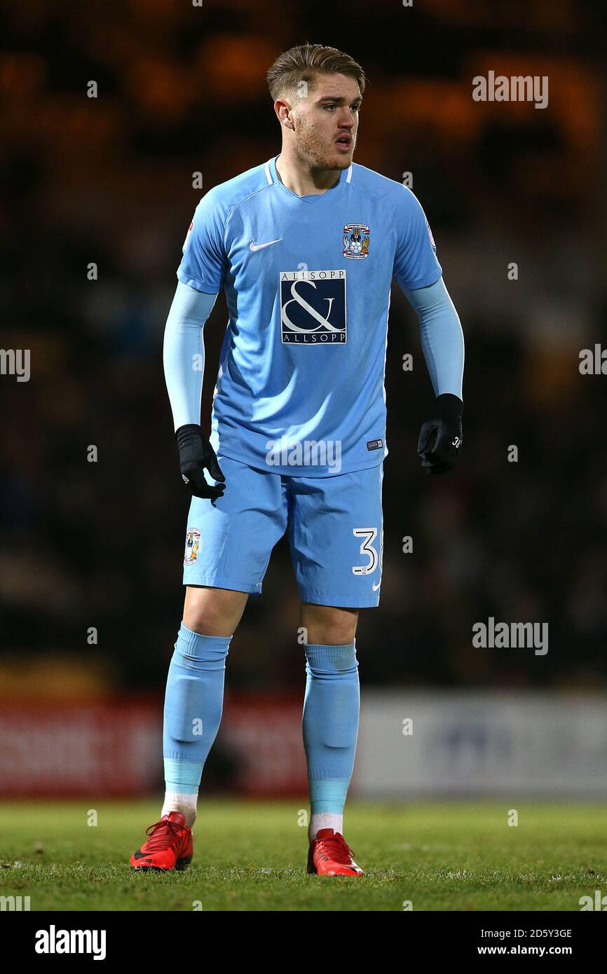 Jordan Ponticelli, Coventry City Stock Photo - Alamy