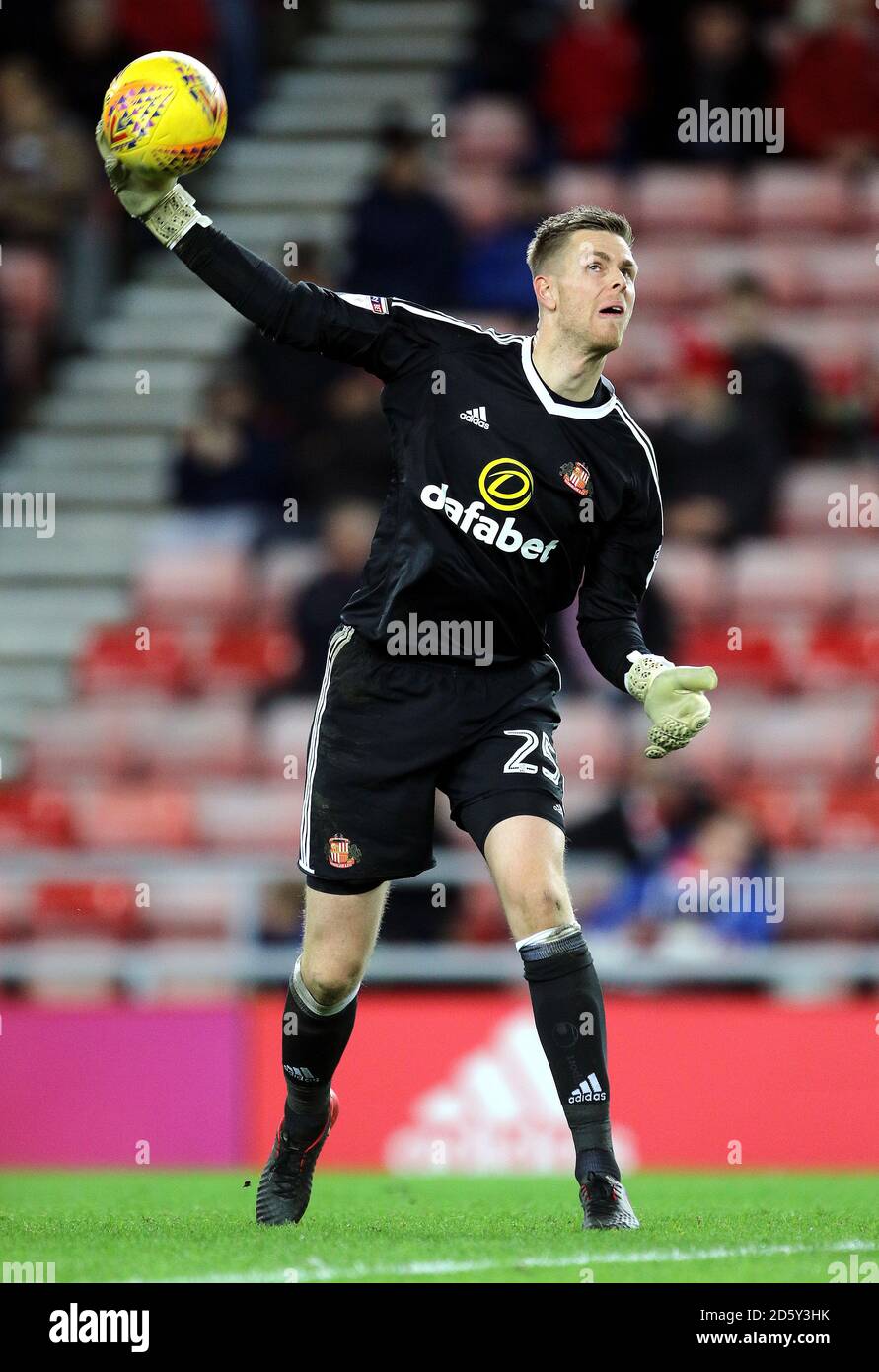 Sunderland goalkeeper Robbin Ruiter Stock Photo - Alamy