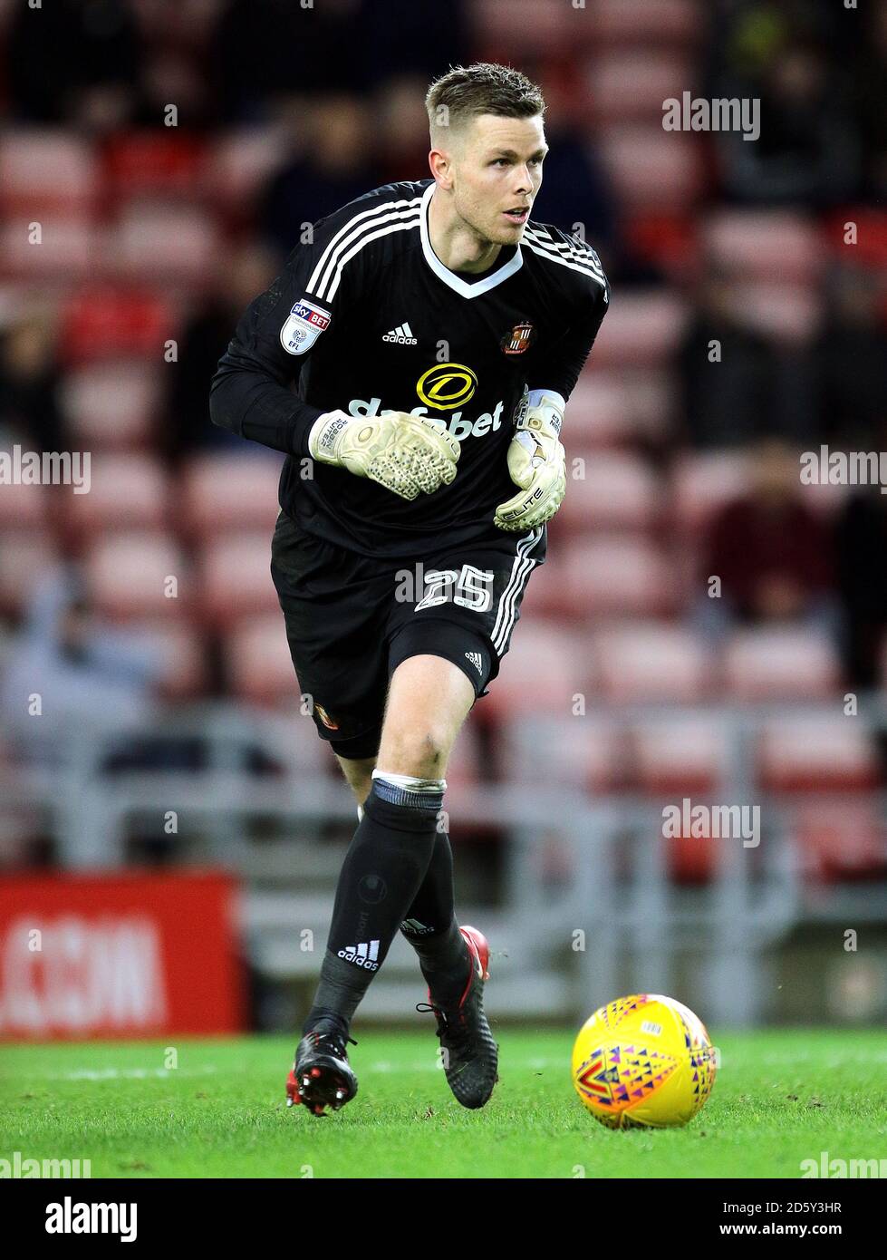 Sunderland goalkeeper Robbin Ruiter Stock Photo - Alamy