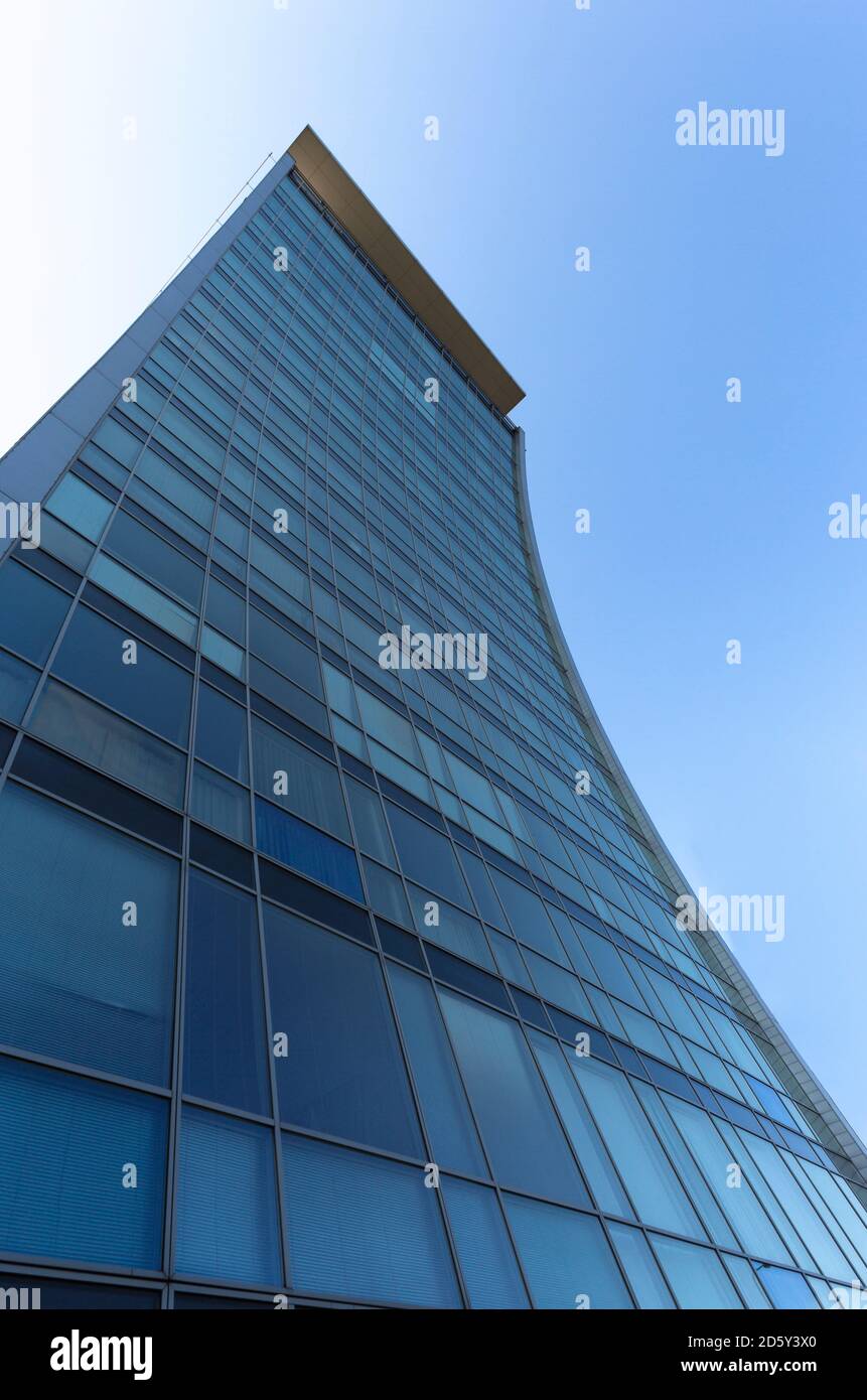 Czechia, Prague, facade of modern office building Stock Photo - Alamy