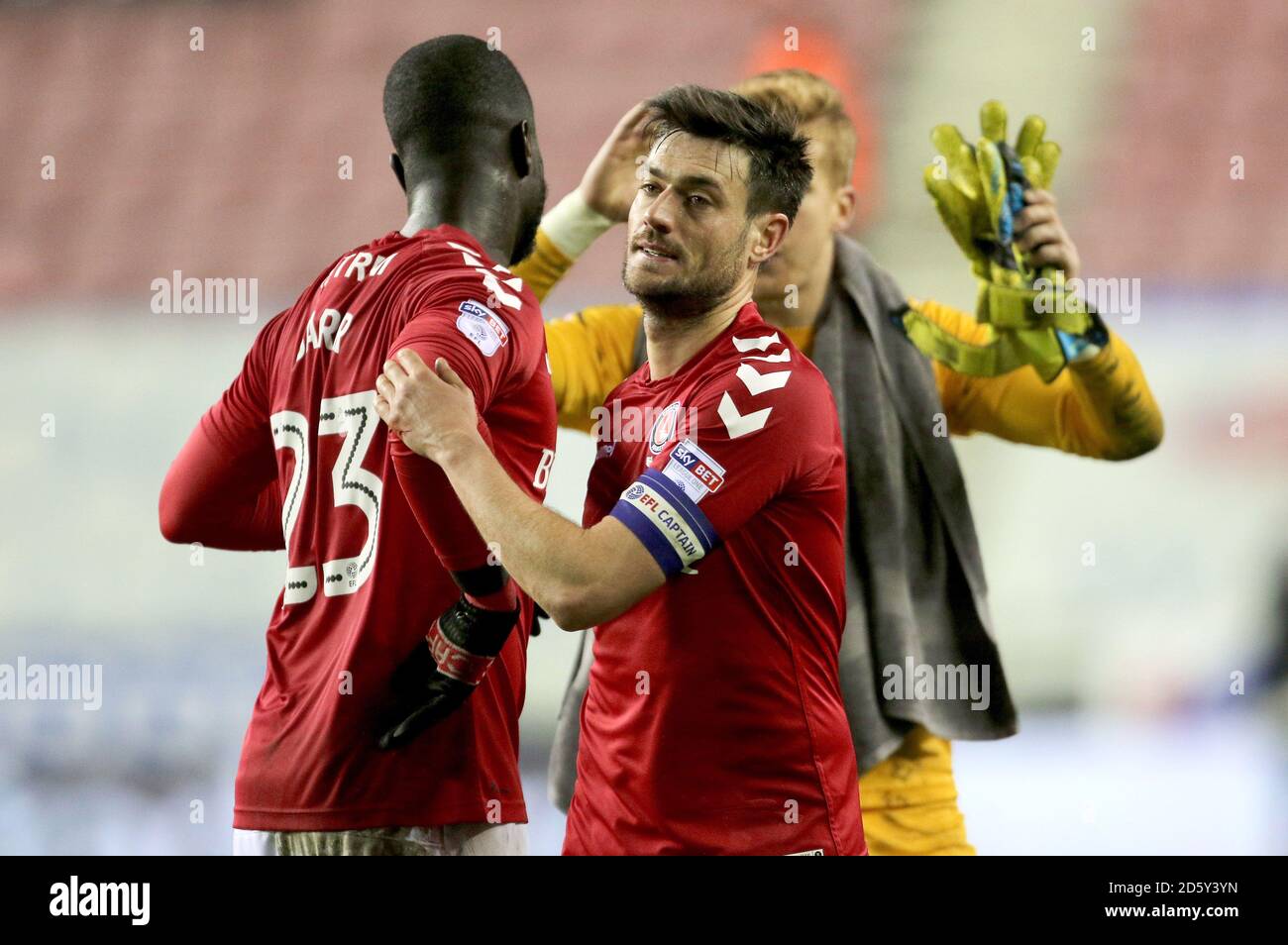 Charlton Athletic's Johnnie Jackson after the match Stock Photo - Alamy