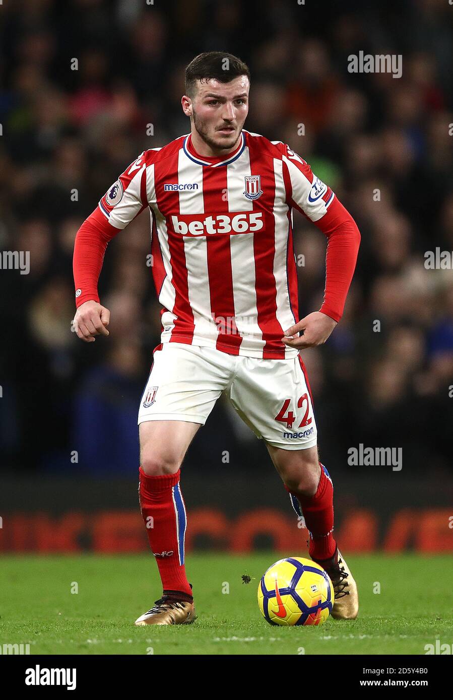 Stoke City's Tom Edwards Stock Photo - Alamy