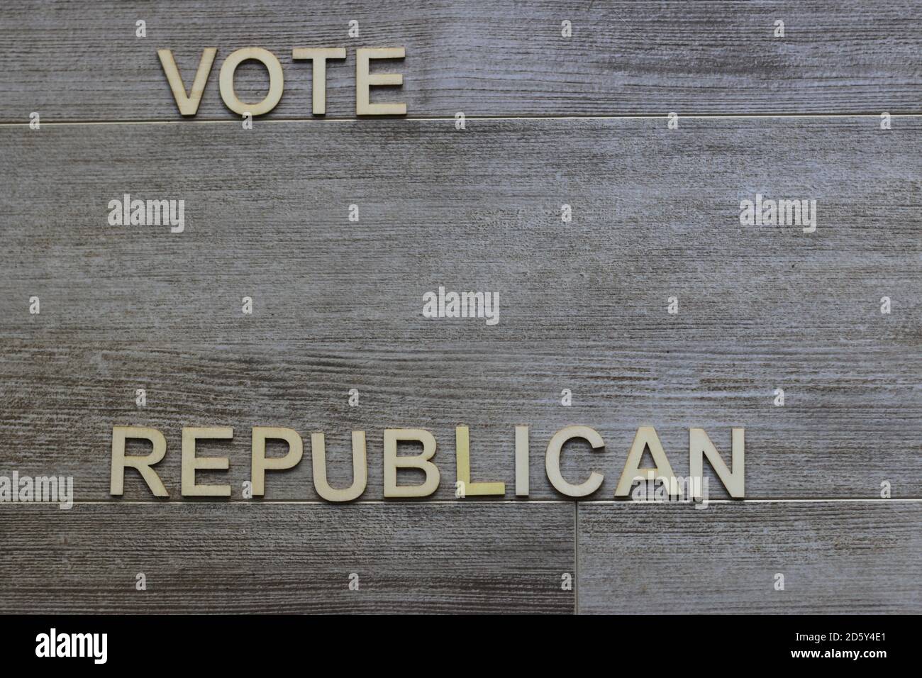 vote republican themed image. room for copy space Stock Photo - Alamy